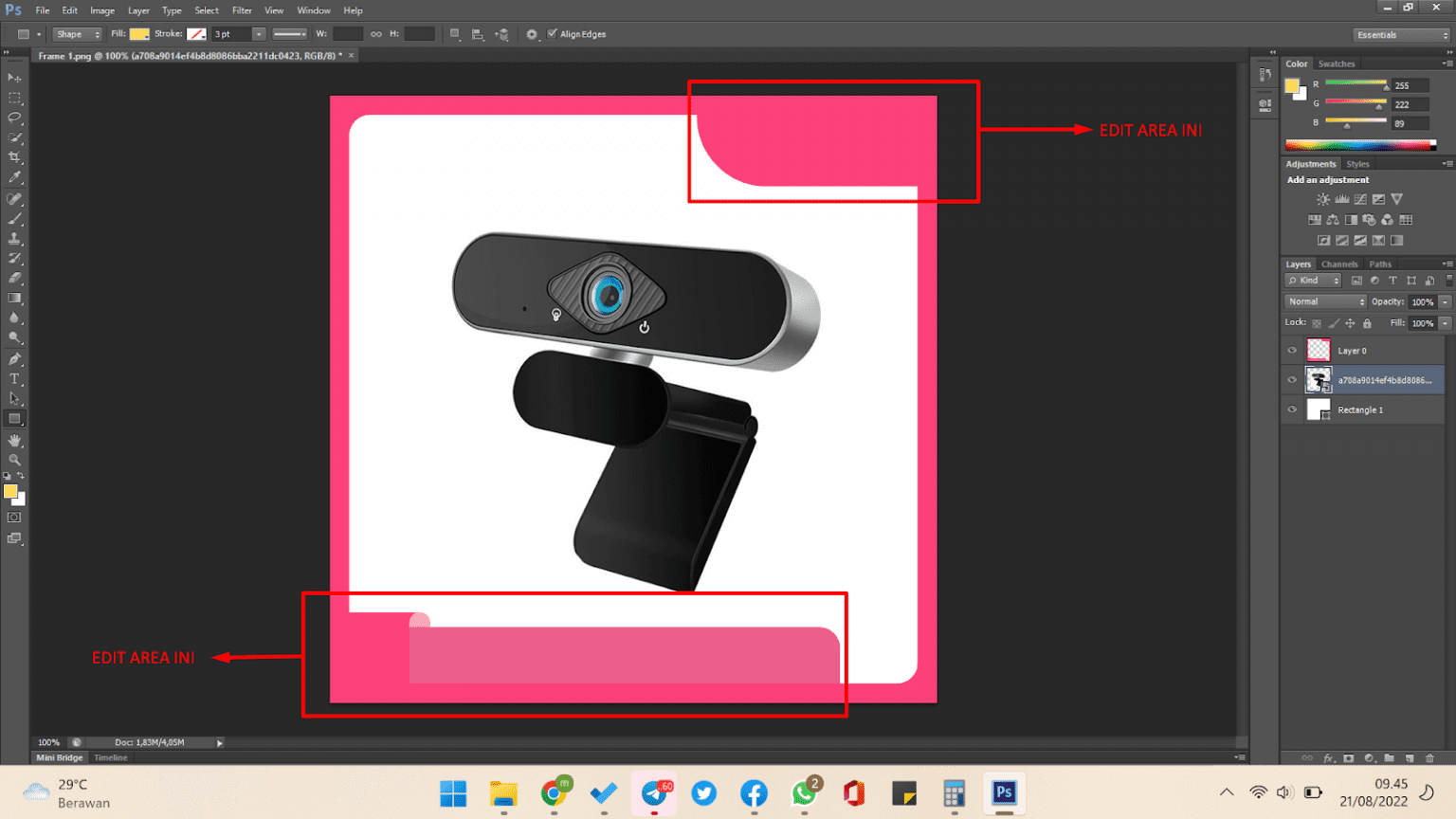 Frame Produk Marketplace Terbaik dan Contohnya. Bisa Kamu Buat!