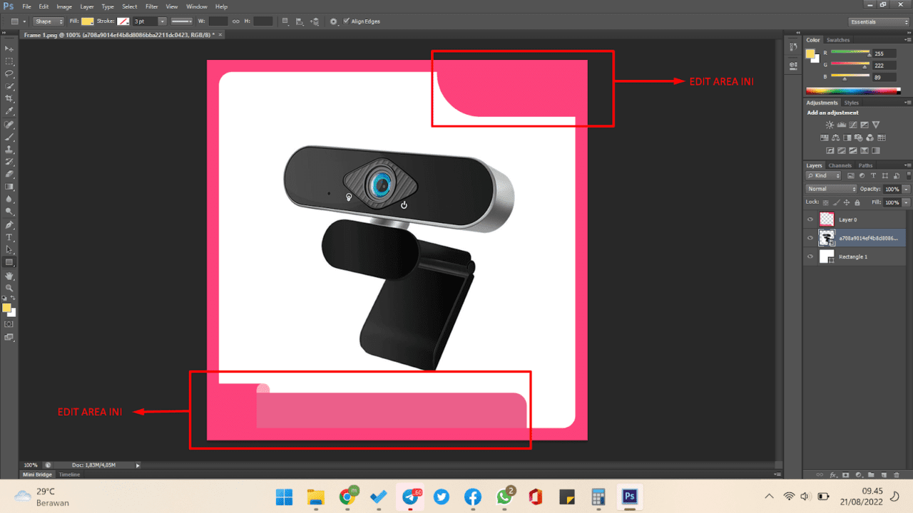 Frame Produk Marketplace Terbaik dan Contohnya. Bisa Kamu Buat!