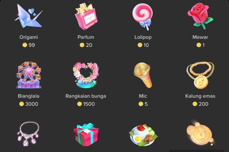 1 Mawar TikTok Berapa rupiah Sih? Affiliator Wajib Tahu!