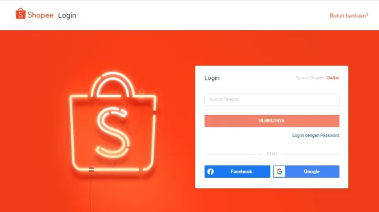 cara mengembalikan akun shopee yang hilang