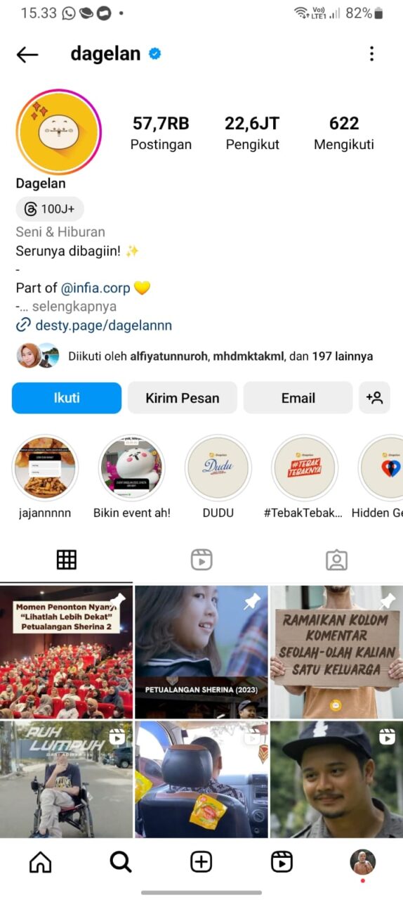 5 Contoh Akun Publik Instagram Untuk Berhasil. Inspiratif!
