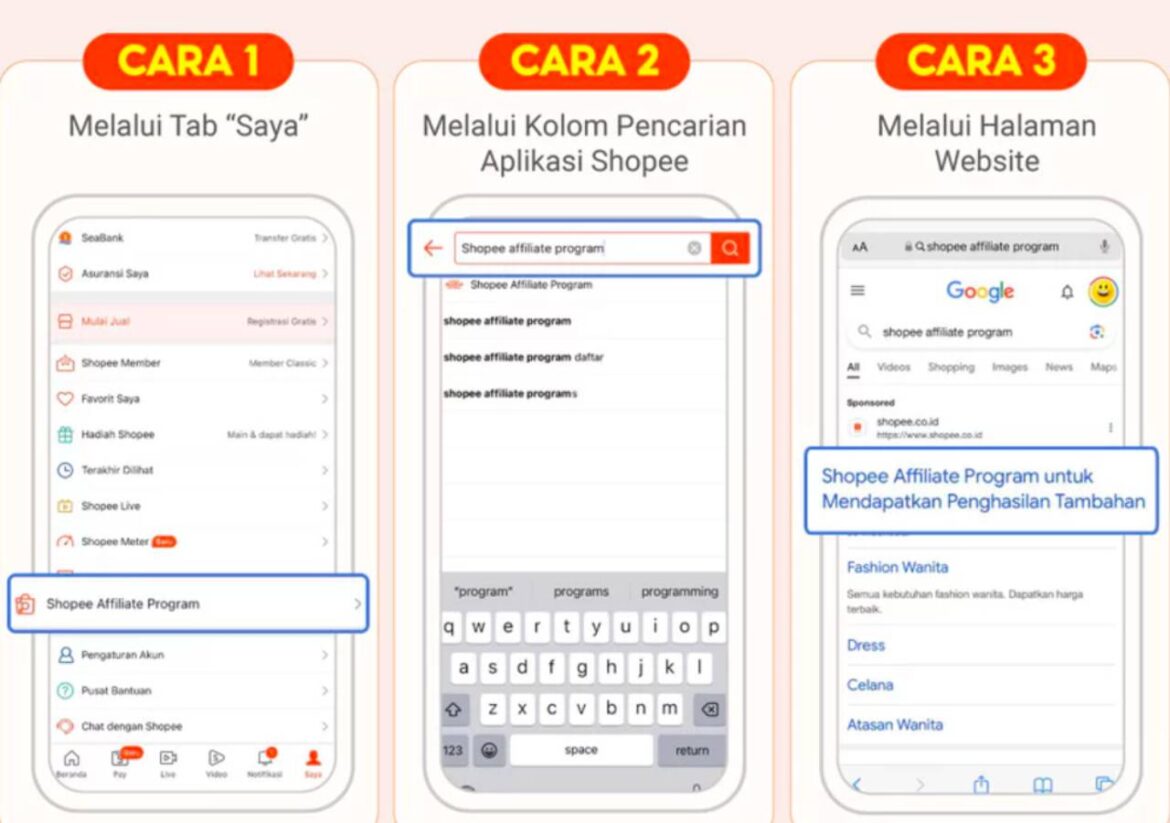 Cara Daftar Shopee Affiliate, Disertai Syarat & Skema Komisi